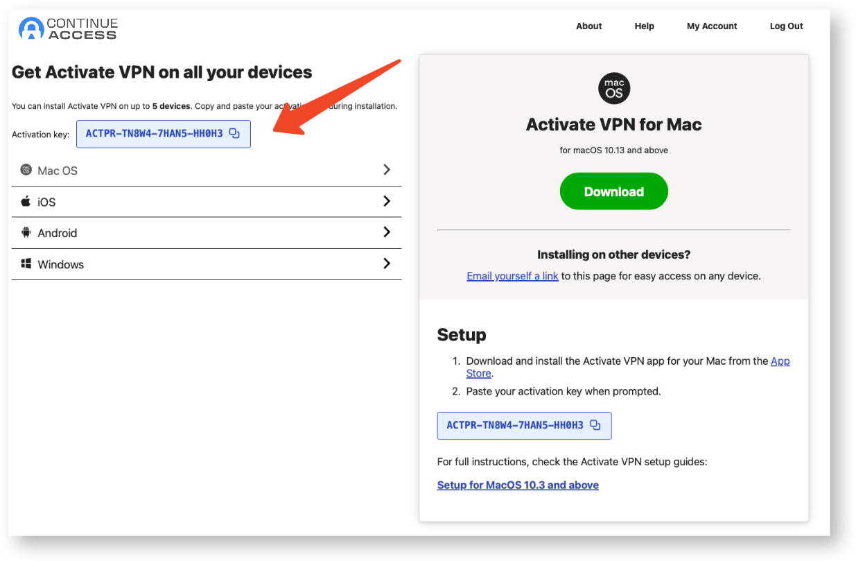 How to Find / Activate Your License Key – Continue Access | Customer ...